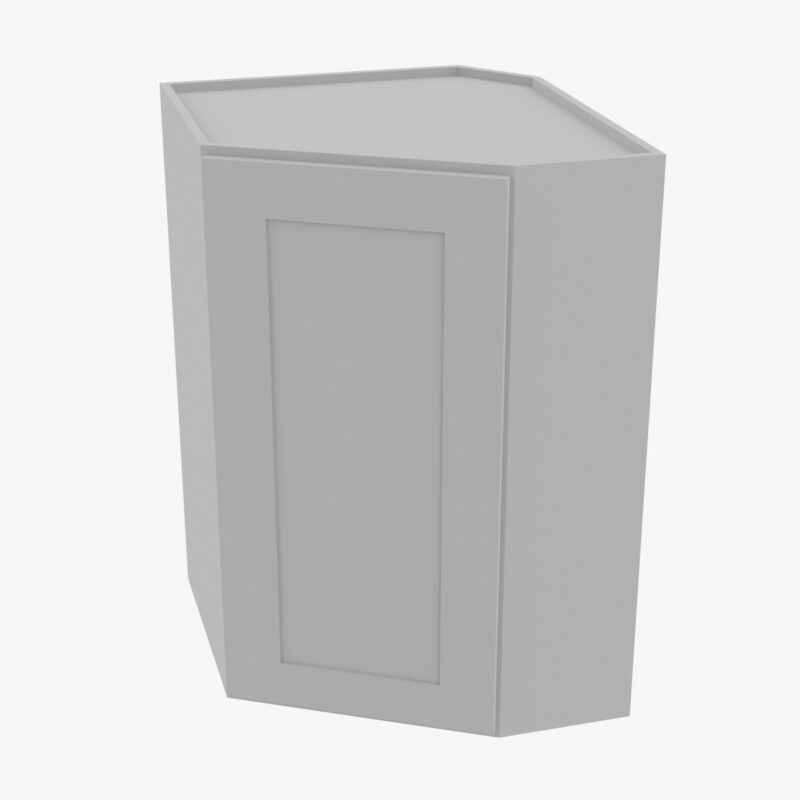 Wall Diagonal Corner Cabinet AB-WDC2412 Forevermark Lait Grey Shaker ...